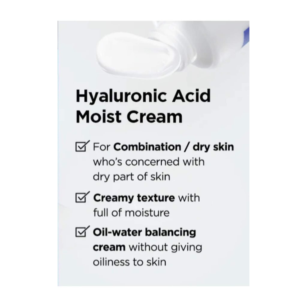 isntree Hyaluronic Acid Moist Cream 100ml - Korean Home