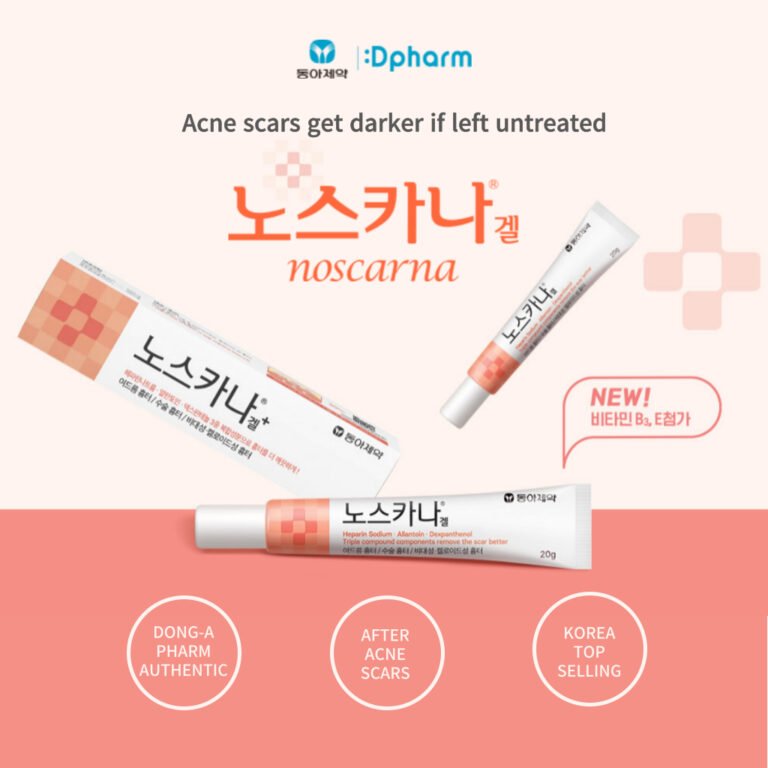 NOSCARNA GEL Scar Care for Pimples and Dark Marks 20g